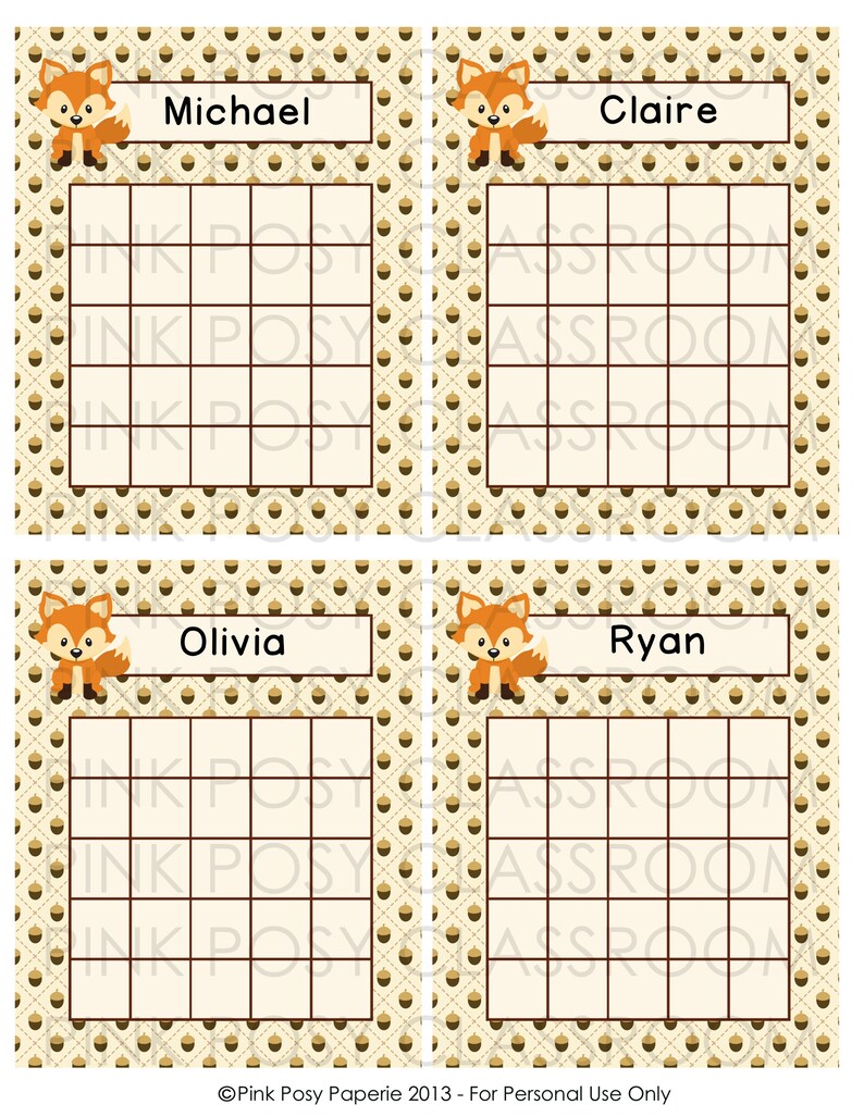 Editable Reward Charts, Woodland Reward Charts, Classroom Decorations ...