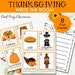 Thanksgiving Vocabulary Cards, Thanksgiving Game Printable ...