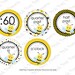 Clock Number Labels, Classroom Decor, Telling Time, Bee Theme, School ...