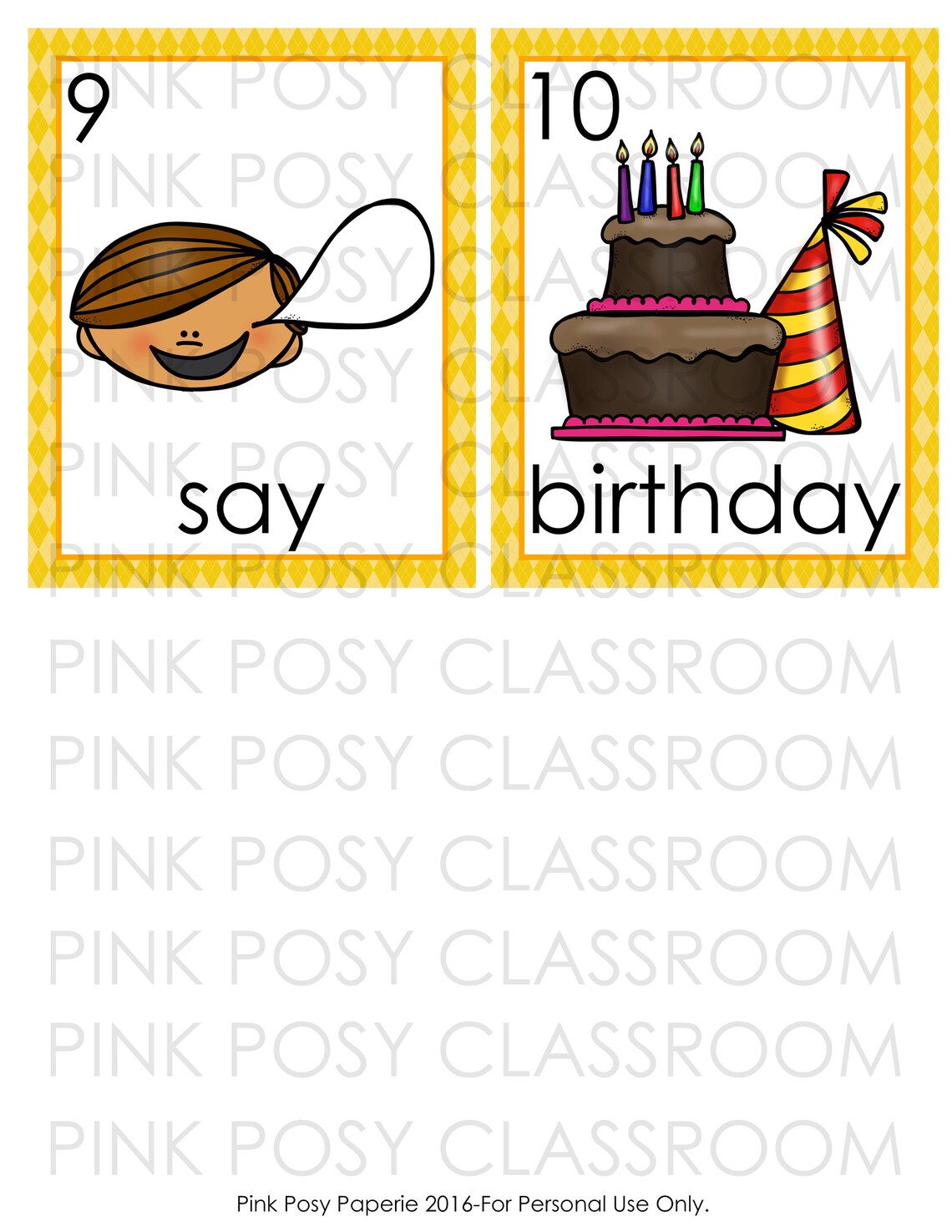 Long Vowels Vocabulary Cards, Long A Vowel Team Ay Printable, Vowel ...