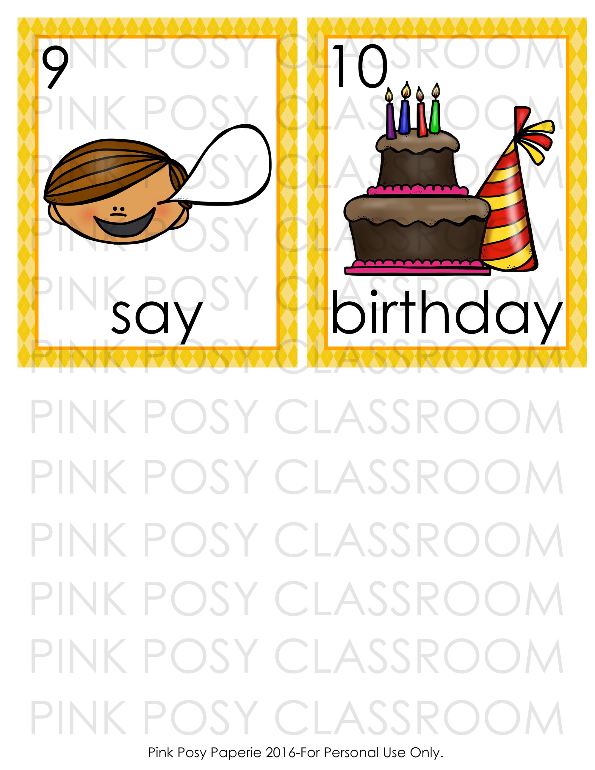 Long Vowels Vocabulary Cards, Long A Vowel Team Ay Printable, Vowel ...