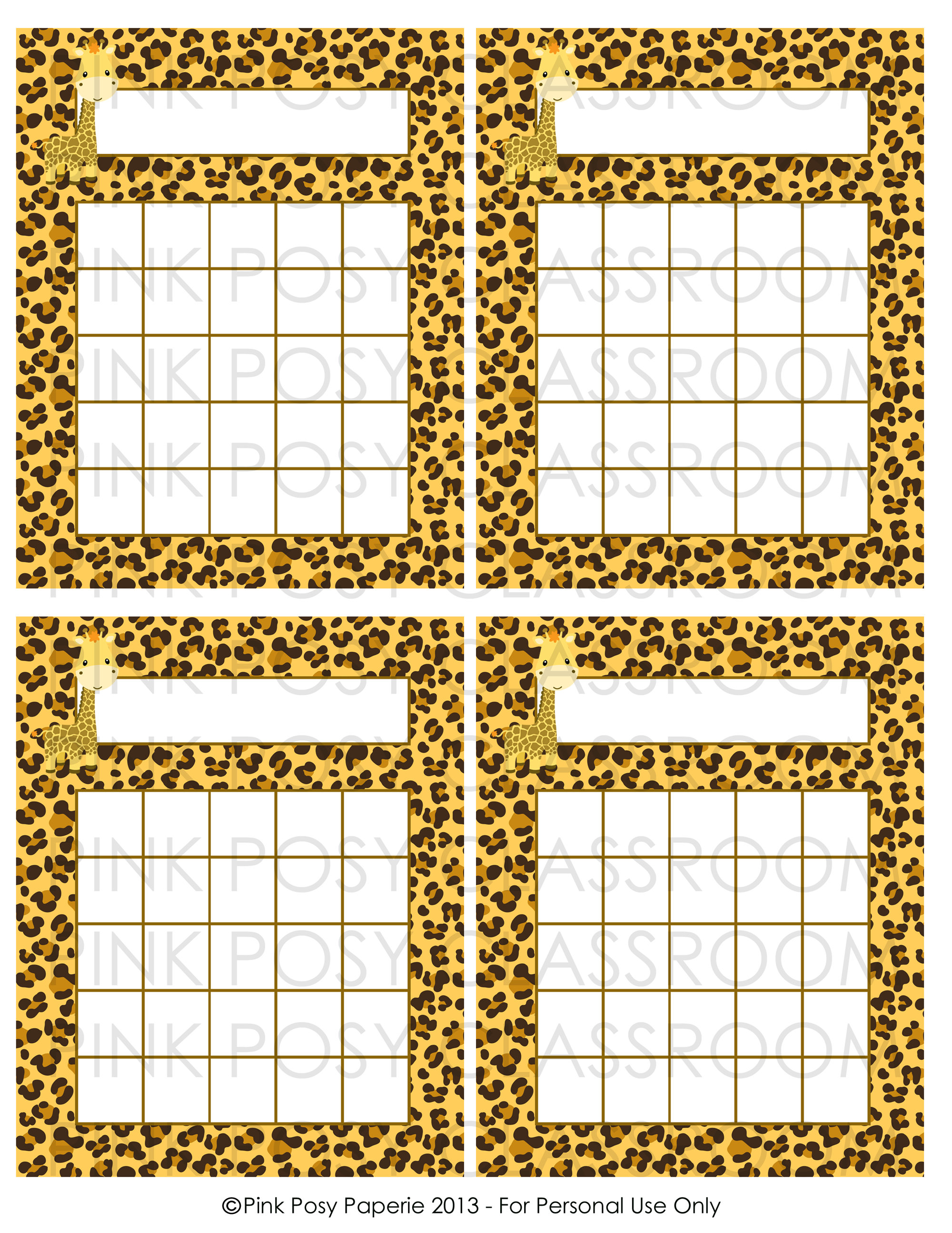 Editable Reward Charts, Jungle Reward Charts, Classroom Decorations ...