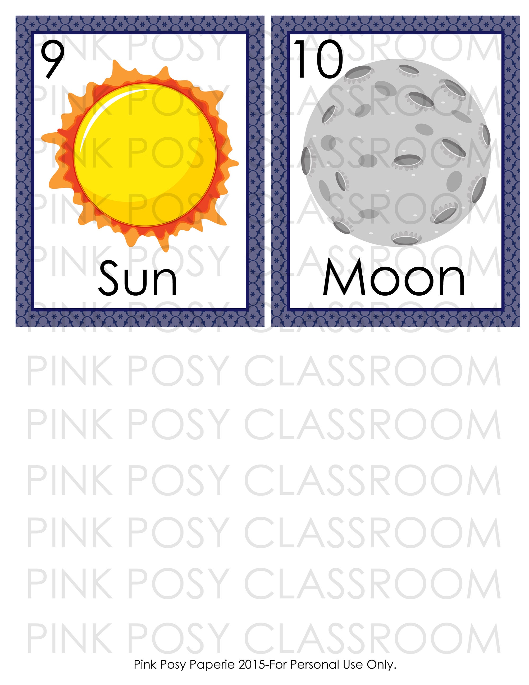 Solar System Vocabulary Cards, Solar Systems Printable, Planets ...