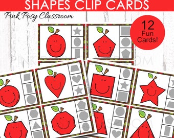 2D Shapes Flashcards Halloween Theme Geometric Shape Task - Etsy