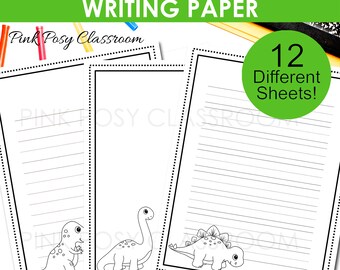 Rainforest Animals Writing Paper, Rainforest Stationery, Printable ...