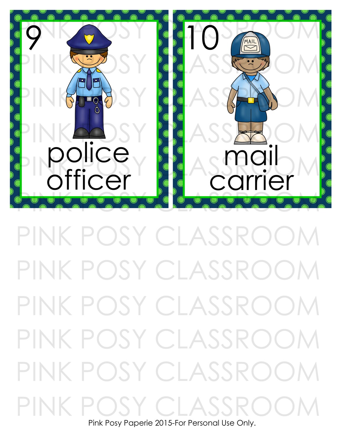 Community Helpers Vocabulary Cards, Community Helpers Activities ...