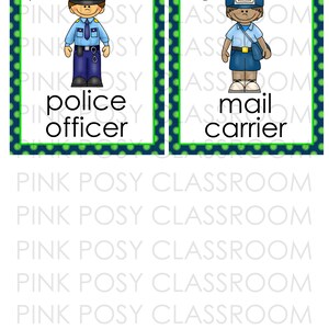 Community Helpers Vocabulary Cards, Community Helpers Activities ...