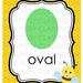 Bee Shape Posters, Classroom Decor, 2D Shape Posters, Printable Shape ...