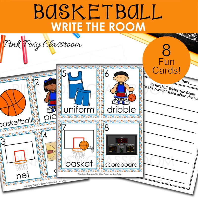Basketball Printable - Etsy