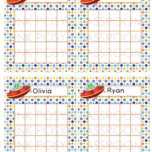 Editable Reward Charts, Space Reward Charts, Classroom Decorations ...