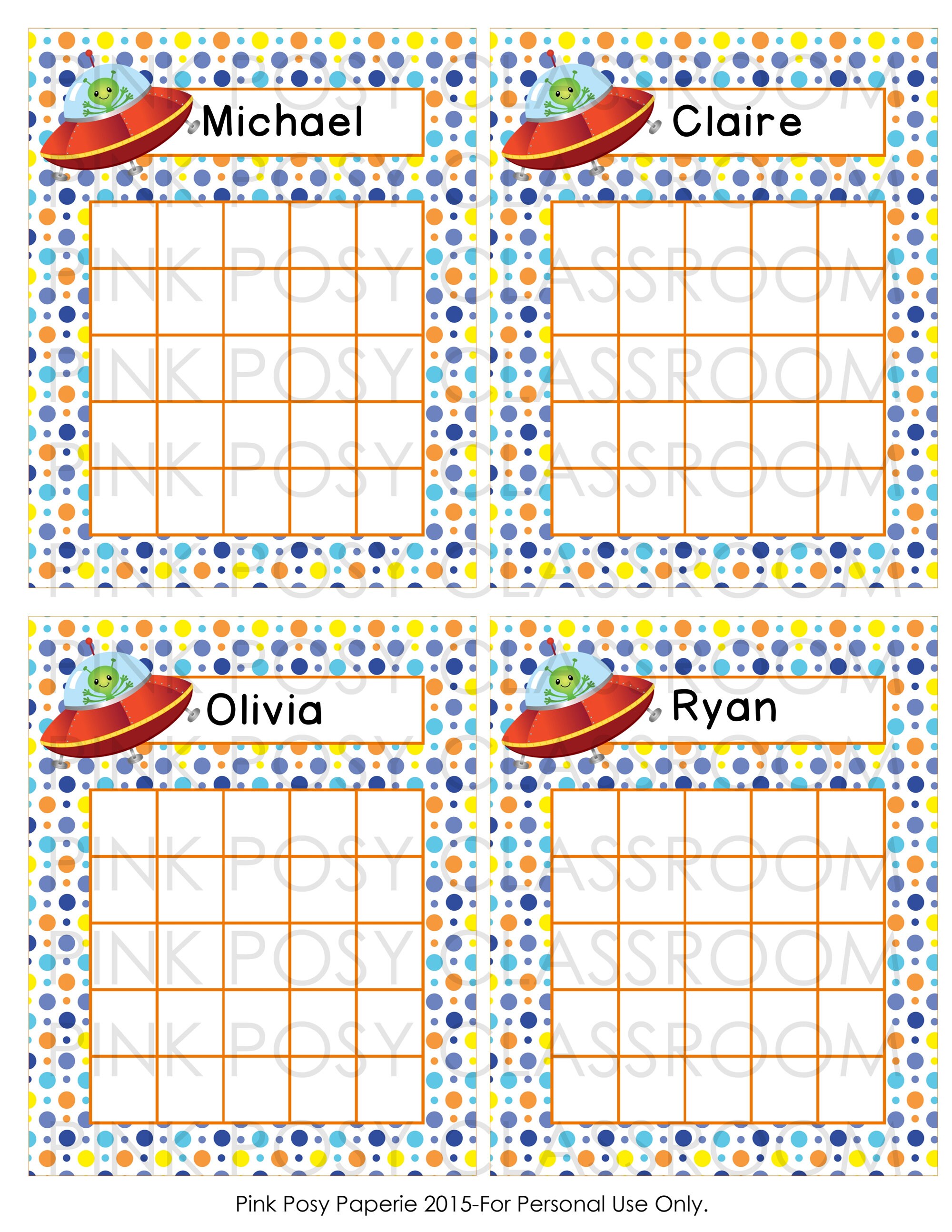Editable Reward Charts, Space Reward Charts, Classroom Decorations ...
