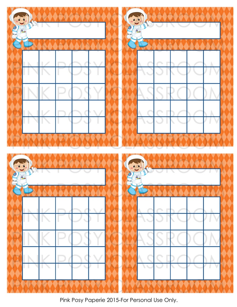 Editable Reward Charts, Space Reward Charts, Classroom Decorations ...