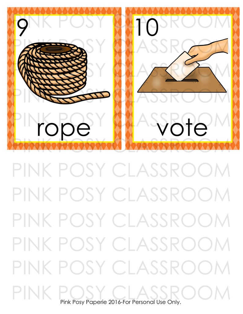 Magic E Long O Vocabulary Cards, Silent E Printable, Phonics Worksheet ...