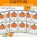 Alphabet Flash Cards Pumpkin Alphabet Clip Cards Letter - Etsy