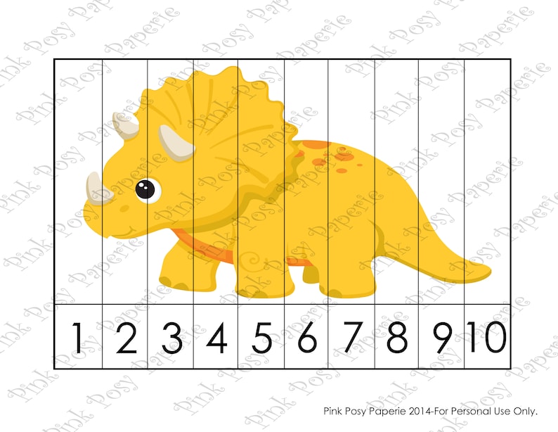 Dinosaur Puzzles, Teacher Resource, Number Puzzles, Classroom Games ...