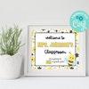 Bee Calendar Set, Classroom Calendar Set, Classroom Decor, Number ...