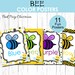 Bee Shape Posters, Classroom Decor, 2D Shape Posters, Printable Shape ...