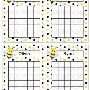 Editable Reward Charts, Bee Reward Charts, Classroom Decorations ...
