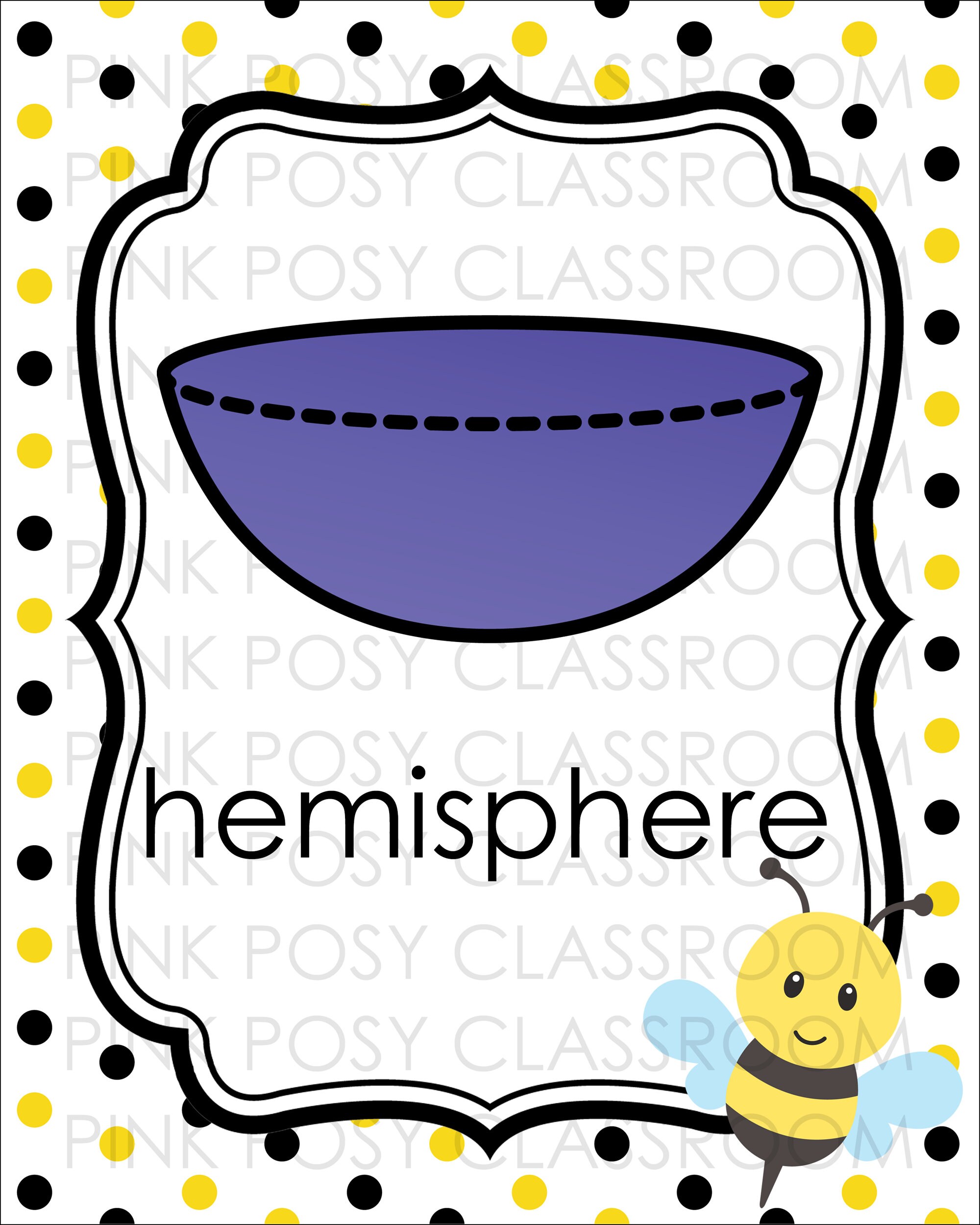 Bee Shape Posters, Classroom Decor, 3D Shape Posters, Printable Shape ...