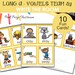 Long Vowels Vocabulary Cards, Long A Vowel Team Ay Printable, Vowel ...
