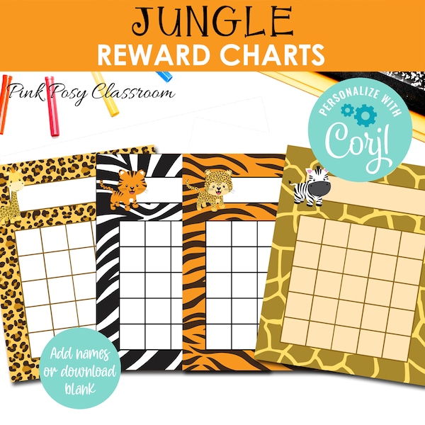 Jungle Classroom - Etsy