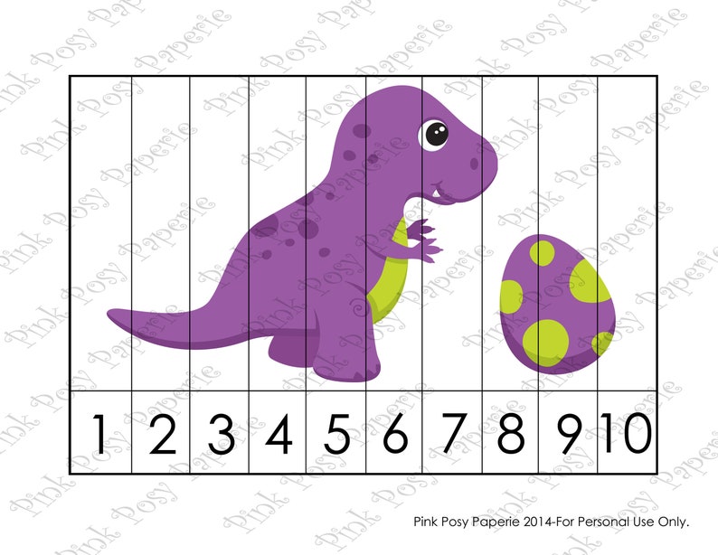 Dinosaur Puzzles, Teacher Resource, Number Puzzles, Classroom Games ...