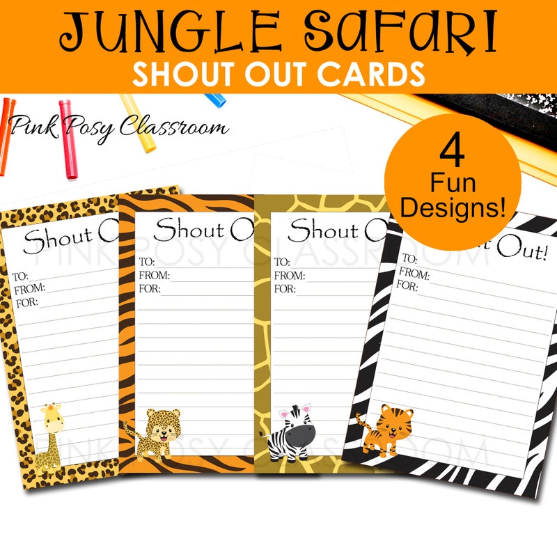 Shout Out Cards - Etsy