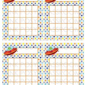 Editable Reward Charts, Space Reward Charts, Classroom Decorations ...