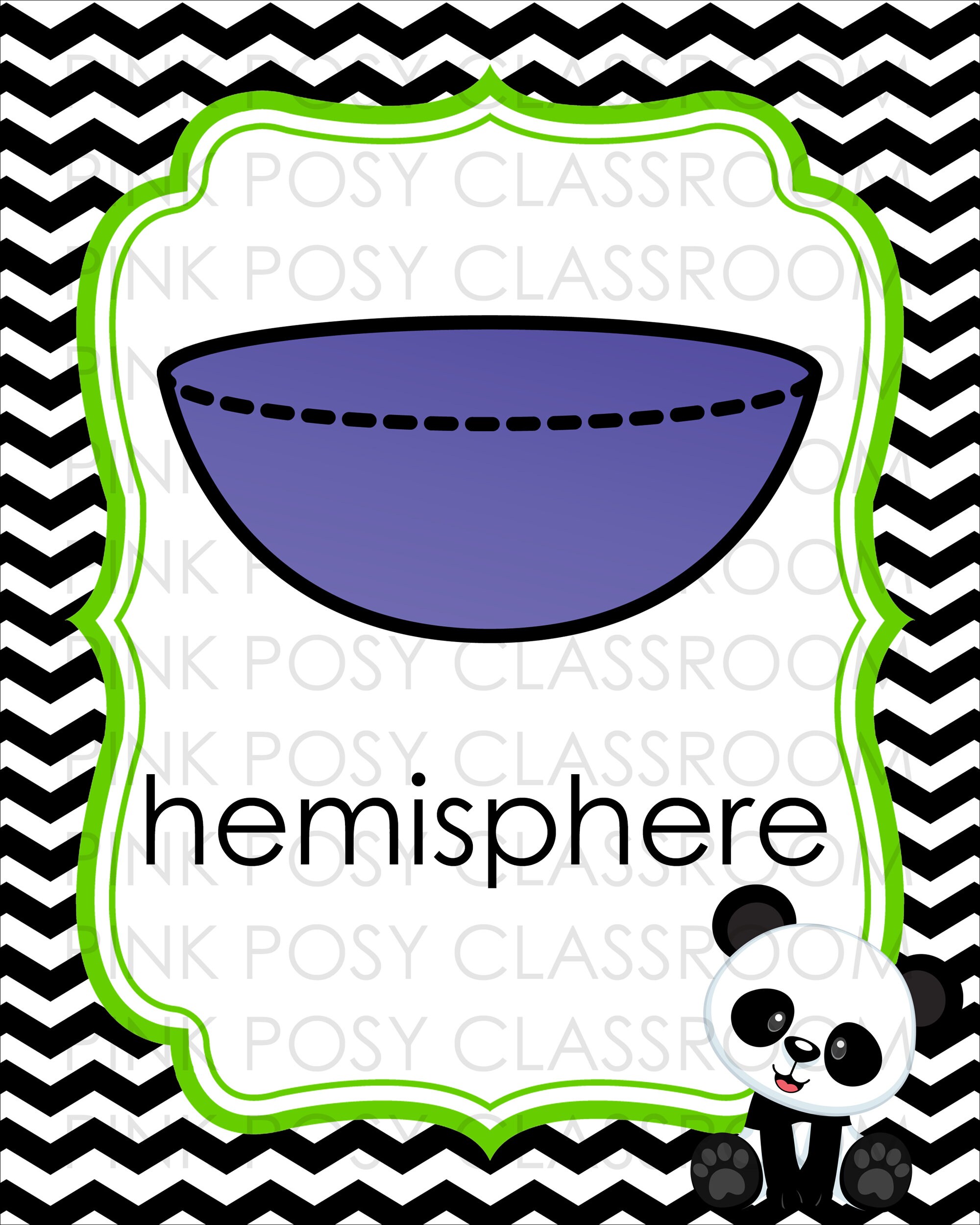 Panda Shape Posters, Classroom Decor, 3D Shape Posters, Printable Shape ...