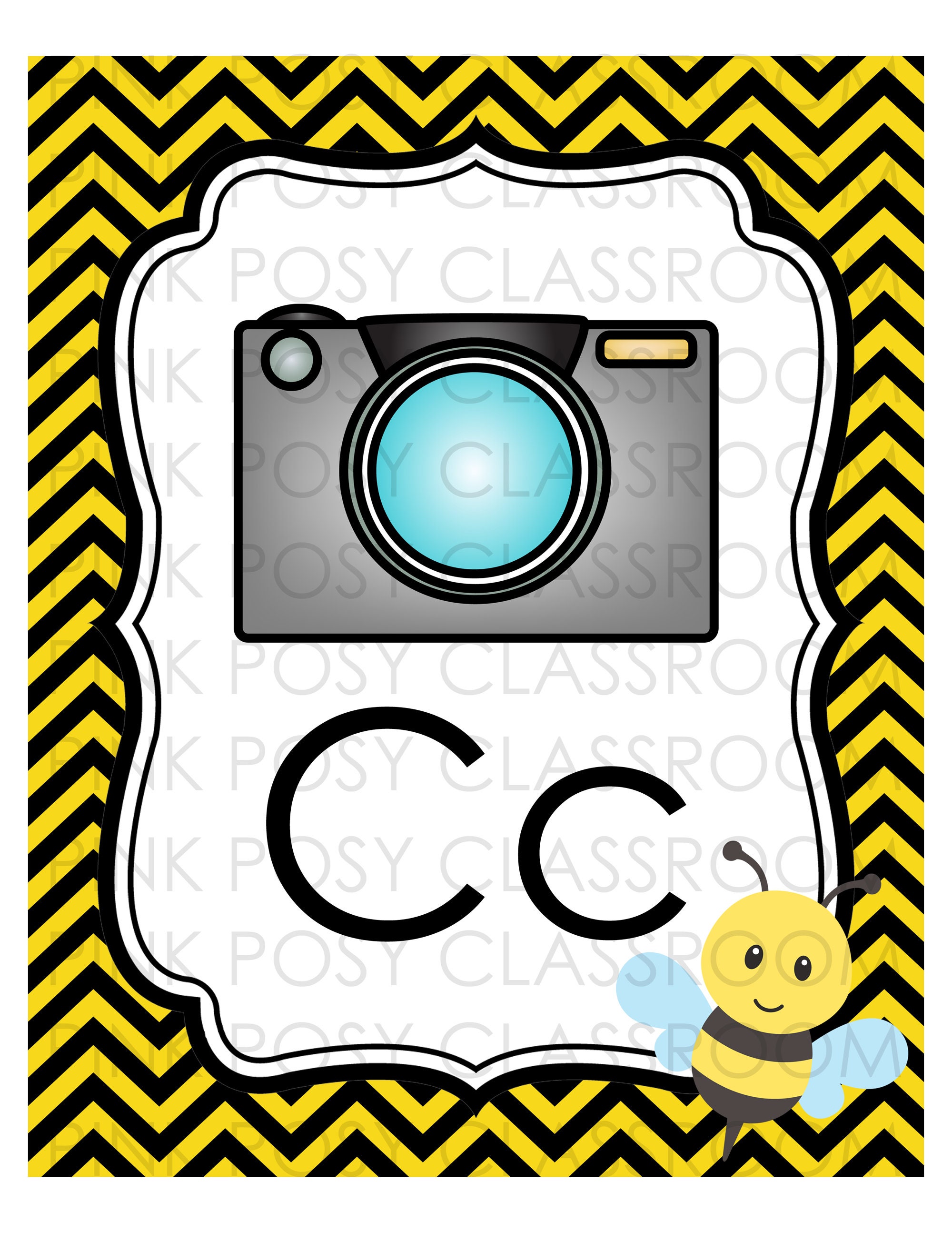 Alphabet Posters for Classroom, Printable Alphabet Posters, Letter ...