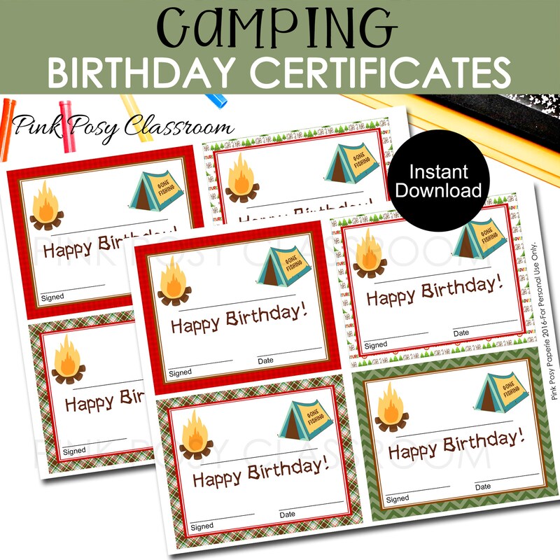 Camping Classroom - Etsy