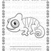 Rainforest Animals Coloring Pages, Color and Trace the Word, Rain ...