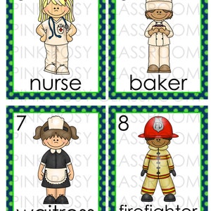 Community Helpers Vocabulary Cards, Community Helpers Activities ...