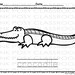 Reptiles and Amphibians Coloring Pages, Color and Trace the Word ...