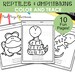 Reptiles and Amphibians Coloring Pages, Color and Trace the Word ...