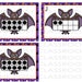 Ten Frame Flash Cards, Bats Count the Room, Learn to Count, Number ...