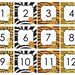 Jungle Calendar Set Classroom Calendar Set Classroom Decor - Etsy