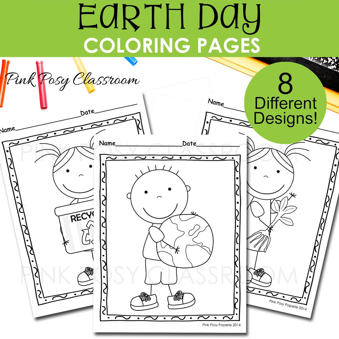Earth Day Coloring Pages, Earth Day Printable, Earth Day Games, Earth ...
