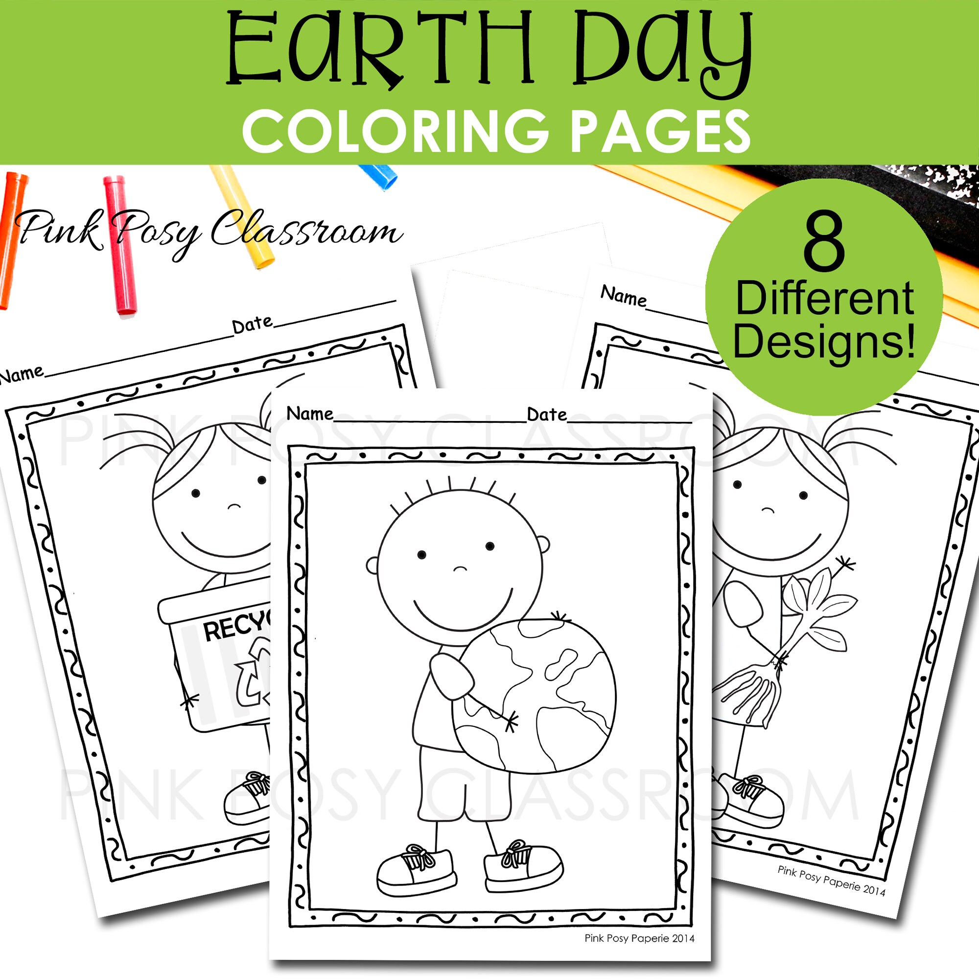Earth Day Coloring Pages, Earth Day Printable, Earth Day Games, Earth ...