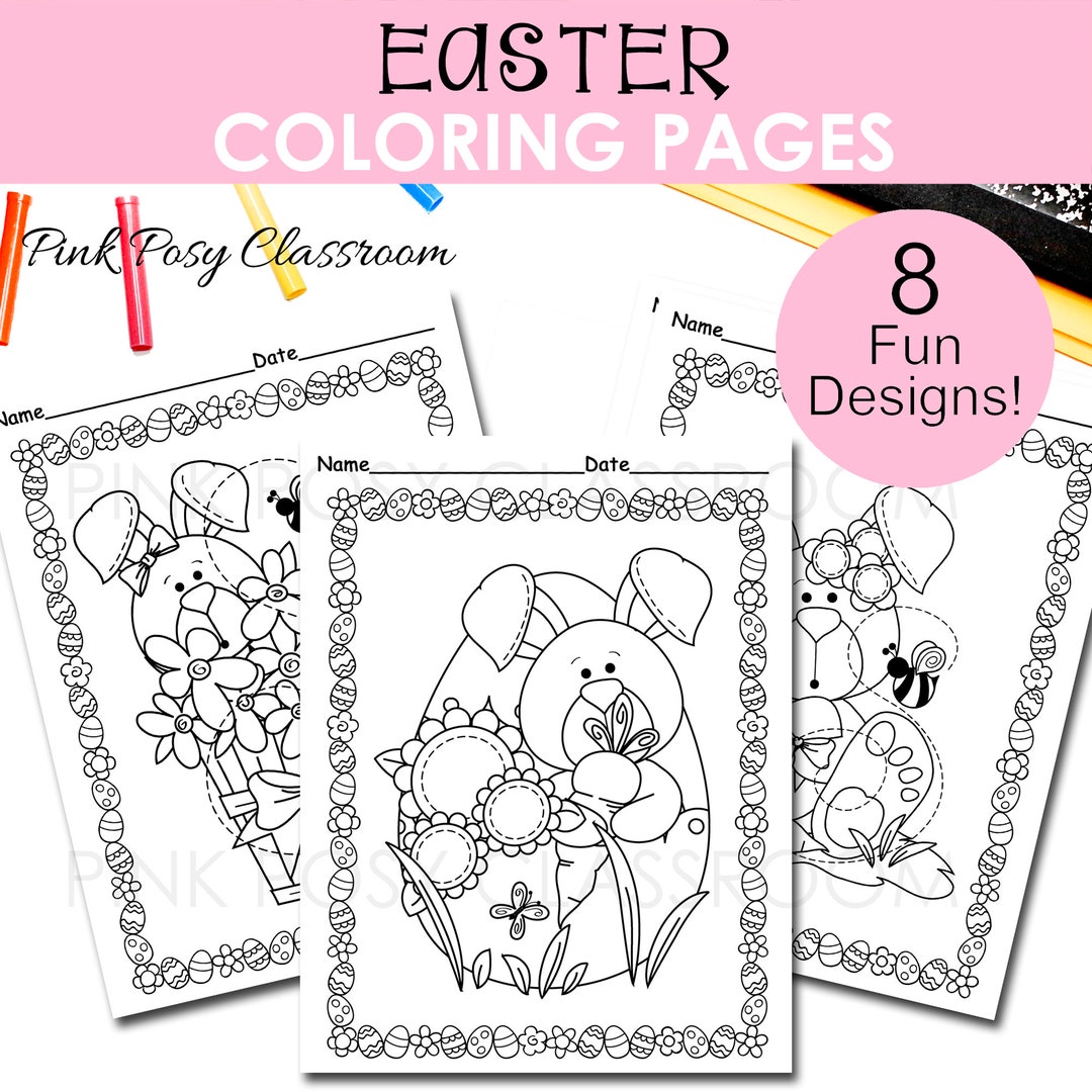 Easter Coloring Pages, Easter Printable, Easter Games, Easter ...