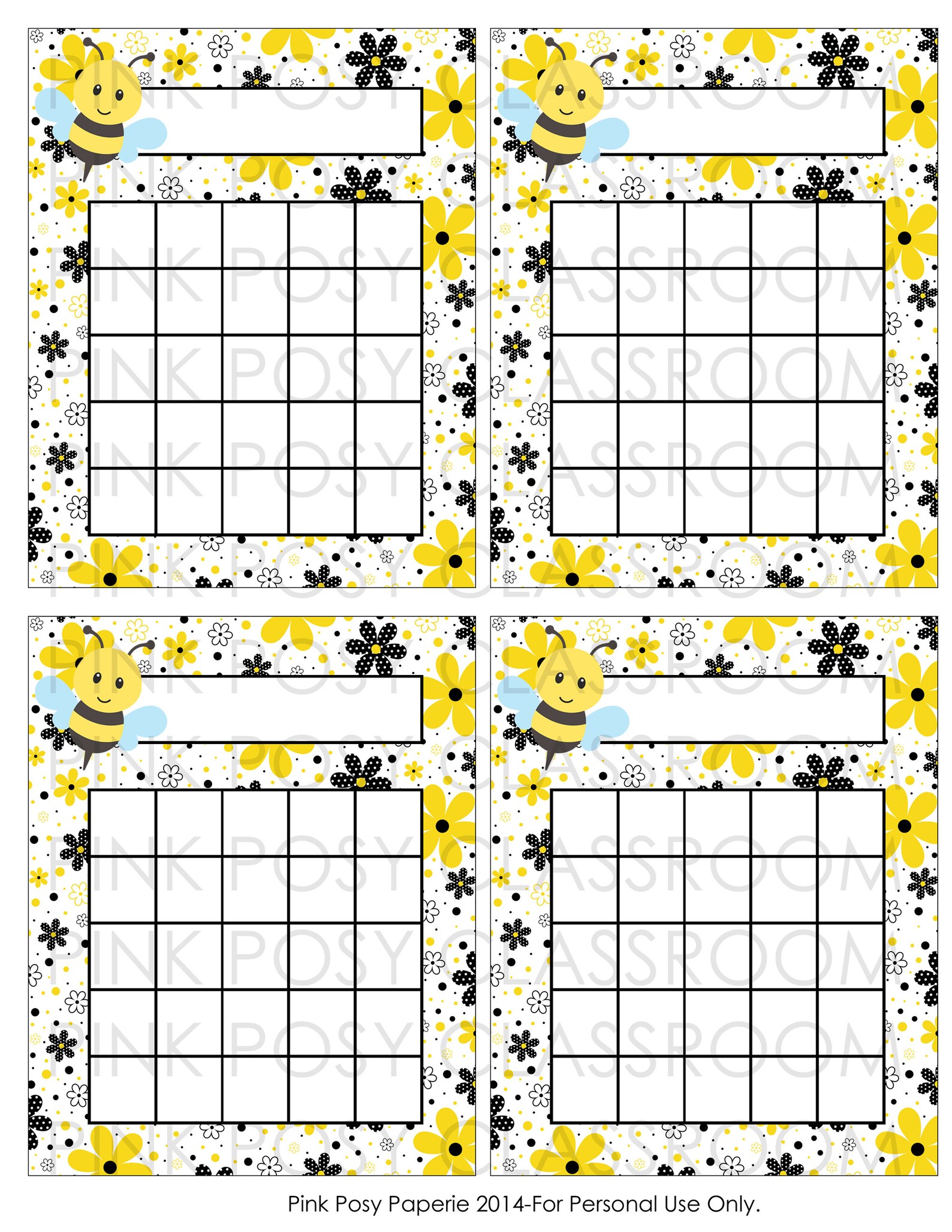 Editable Reward Charts, Bee Reward Charts, Classroom Decorations ...