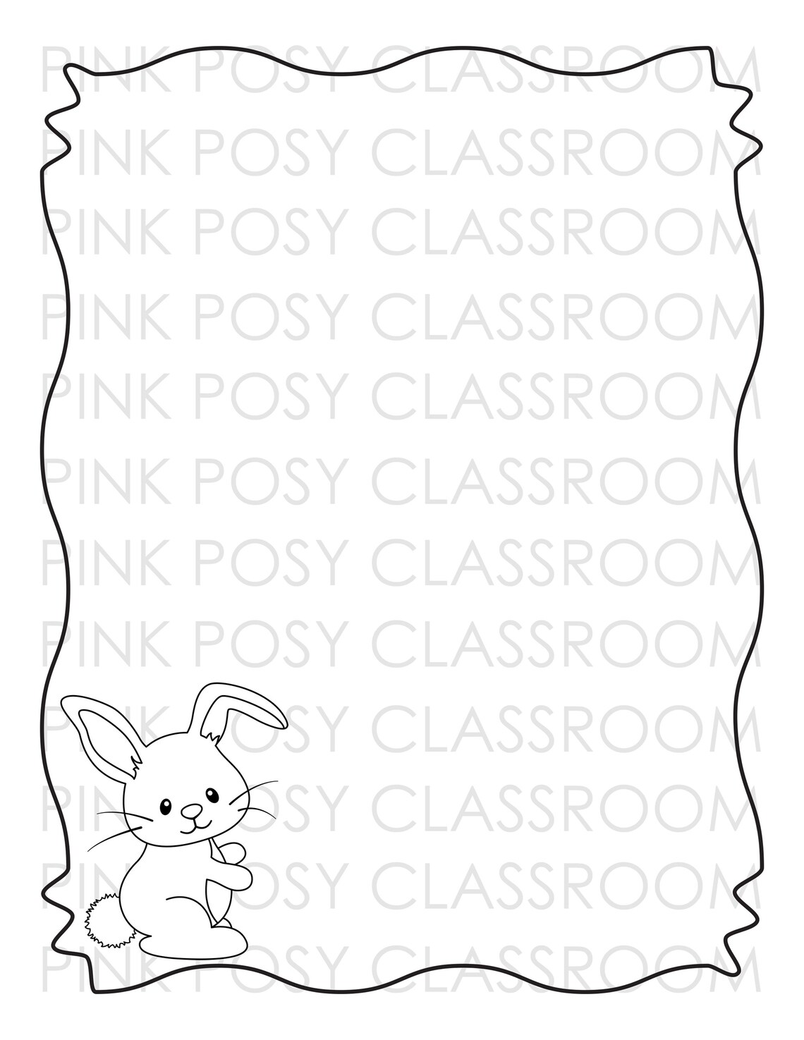 Woodland Animals Writing Paper, Woodland Stationery, Printable Paper ...