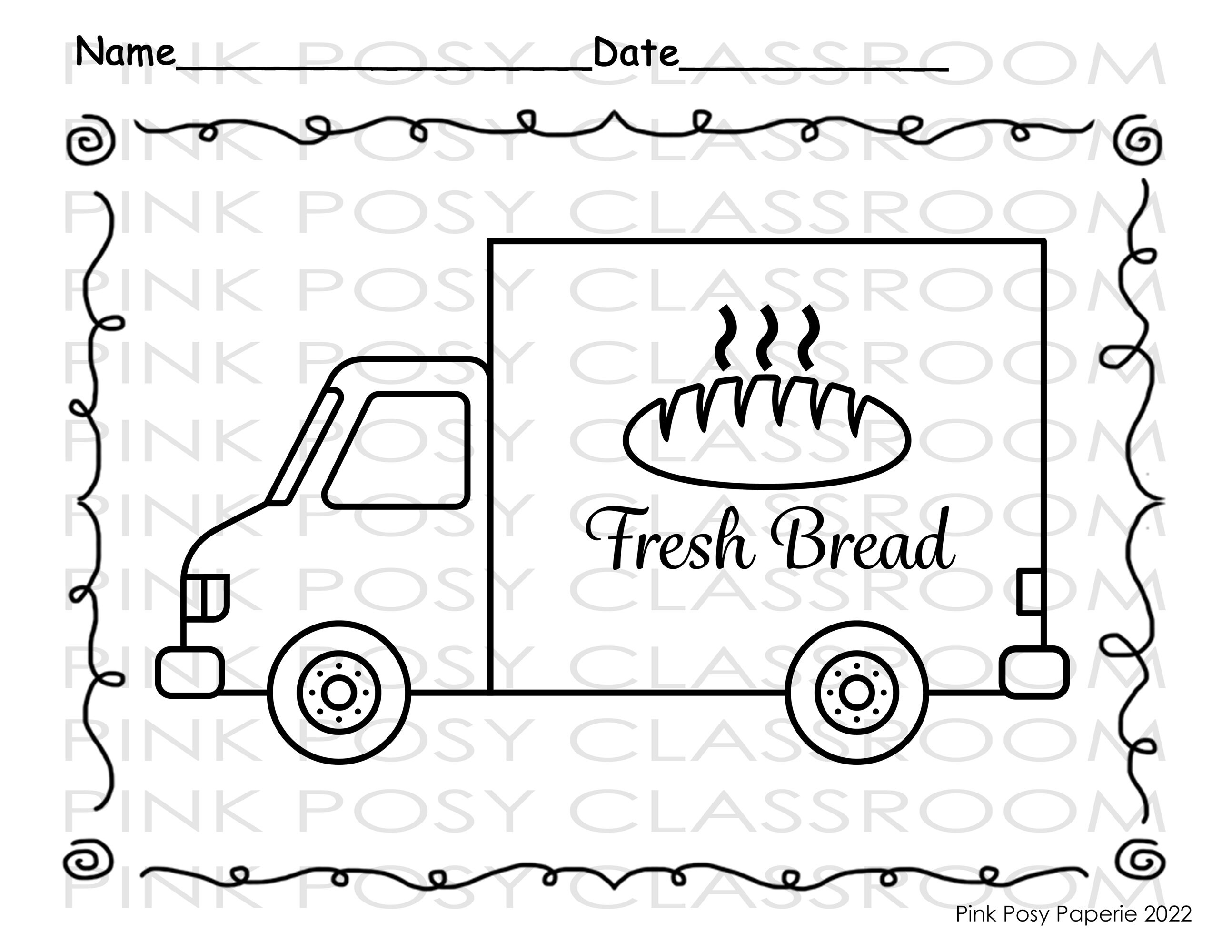 Transportation Coloring Pages, Transportation Printable, Transportation ...