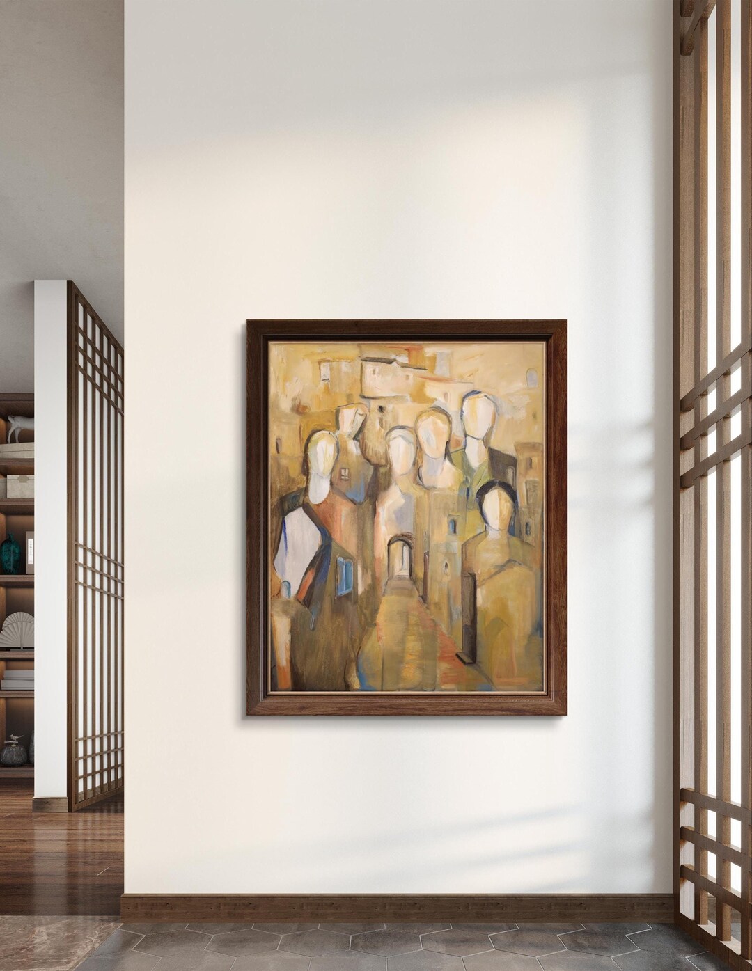 Old City Damascus Syria Art Print | Fine Oil Painting | Digital ...