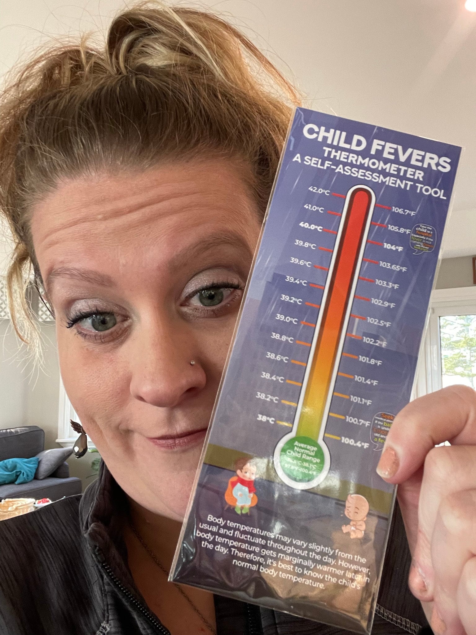 Child/baby Fever Infographic Gift - Etsy