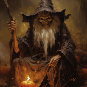 Spooky Halloween Poster Set Digital Download 3:4 A1 A2 A3 A4 - Etsy