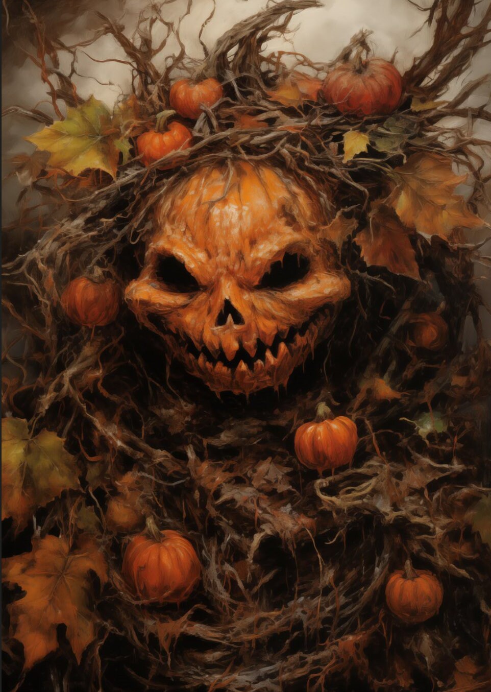 Spooky Halloween Poster Set Digital Download 3:4 A1 A2 A3 A4 - Etsy