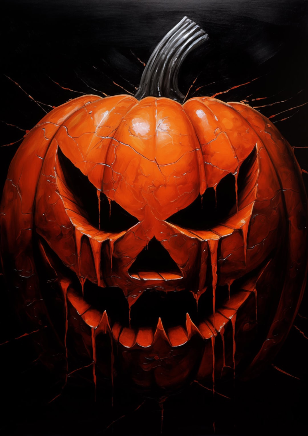 Spooky Halloween Poster Set Digital Download 3:4 A1 A2 A3 A4 - Etsy