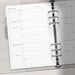 Weekly Planner A5 Ring Printable Planner Inserts PDF WO1P Layout ...