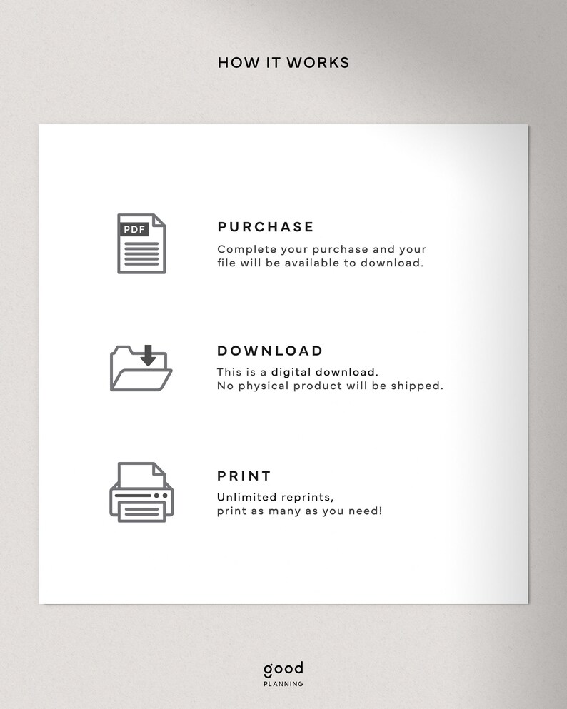 Monthly Overview A5 Printable Monthly Calendar Planning Month at a ...